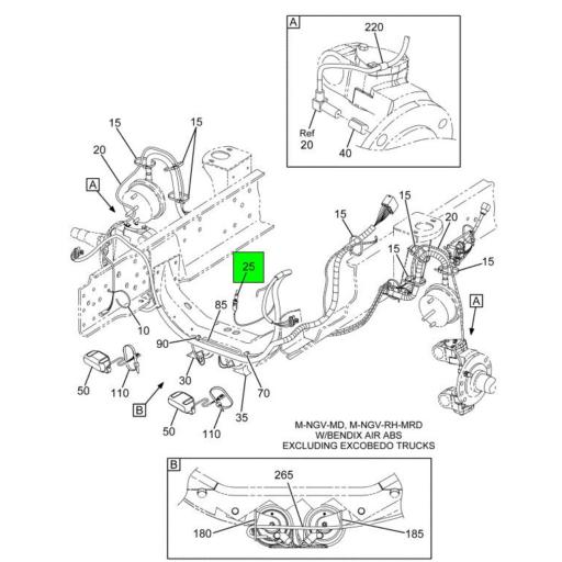 3536639C1 Navistar International | Ambient Air Temperature Sensor ...