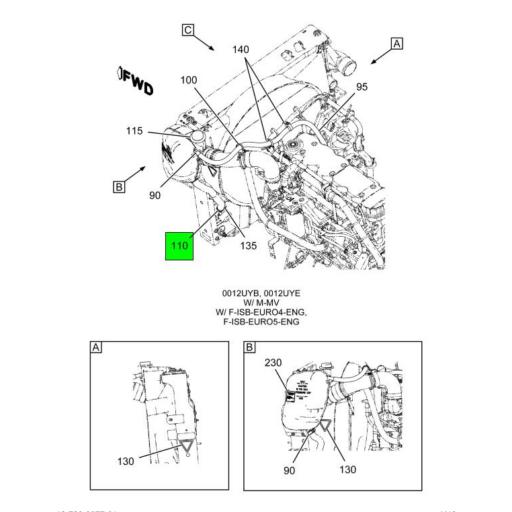 3803513C3 Navistar International | Water Surge Tank Fill Hose | Source ...