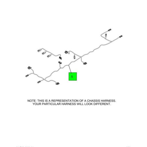 4050051F92 Navistar International | Fog Light Harness Low Cab | Source ...