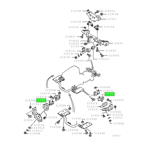ME018993 Mitsubishi FUSO | Engine Mounting Cushion | Source One Parts ...