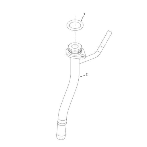 4041142C91 Navistar International | Heater Assembly Return Fluid Pipe ...