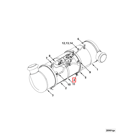 2871451 Cummins | Aftertreatment Device Gasket | Source One Parts Center
