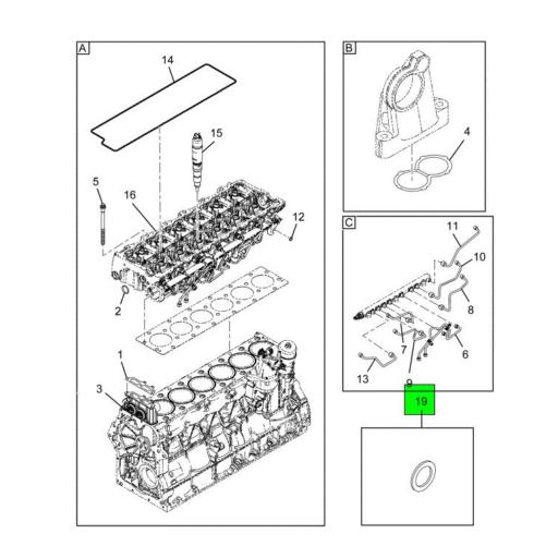 6566310111 Navistar International | Seal 9120 - 5 Pack | Source One ...