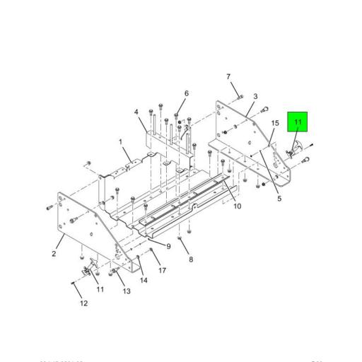 4092240C1 Navistar International | Battery Box Latch | Source One Parts ...