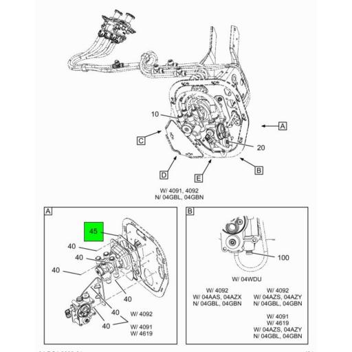 6713158C1 Navistar International | Brake Control Valve Gasket | Source ...
