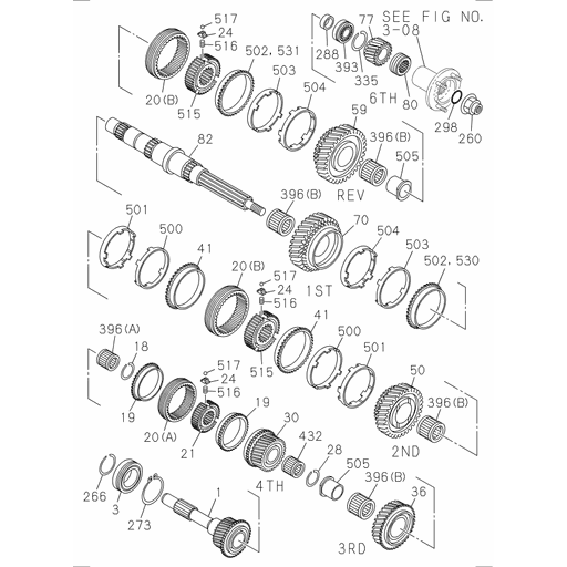 8-97253-111-0 Isuzu | Needle Bearing | Source One Parts Center