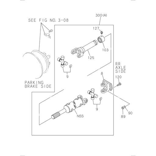 8-98011-332-0 Isuzu | Prop Shaft Asm | Source One Parts Center
