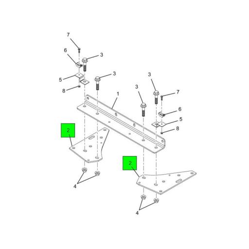 3566354C3 Navistar International | GUSSET RADIATOR SUPPORT | Source One ...