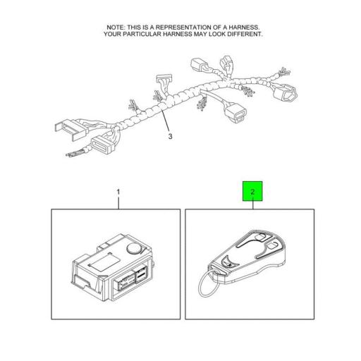 2511099C1 Navistar International | Module Remote Door Lock Transmitter ...