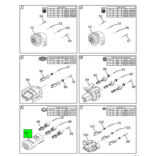 3626439C1 Navistar International | Body Framatome Connector 28 in ...