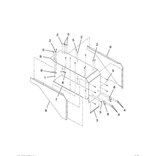 4108537C1 Navistar International | Polished Aluminum Battery Box Cover ...