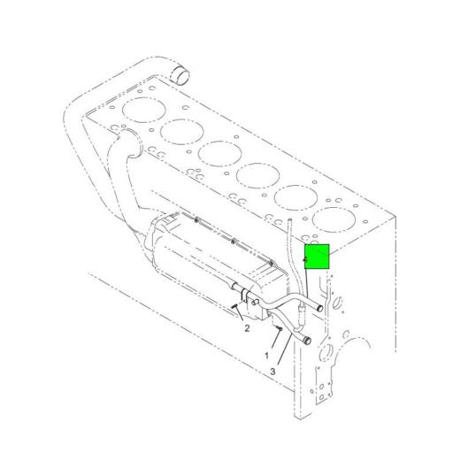 1886331C93 Navistar International | Tube Assembly EGR Coolant Supply ...