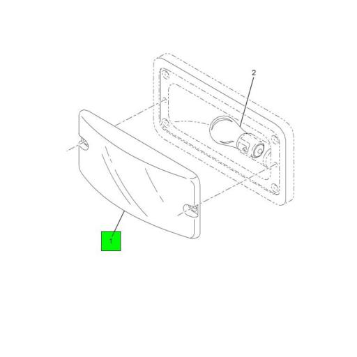 1665532C1 Navistar International | Door Dome Light Lens | Source One ...