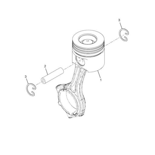 1876100C94 Navistar International | Piston Kit Sleeve Jet and Ring Set ...
