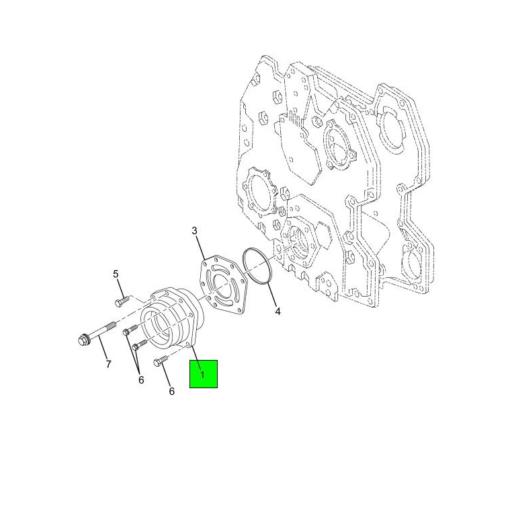 1881847C91 Navistar International | Oil Pump Housing Kit | Source One ...