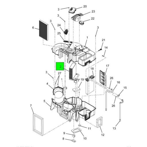 4079757C91 Navistar International | Air Conditioning Evaporator ...