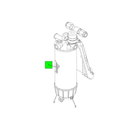 2510993C2 Navistar International | Fuel/Water Filter Element - 6 Pack ...