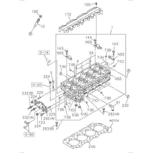 8-98238-315-0 Isuzu | Cyl Head Asm | Source One Parts Center