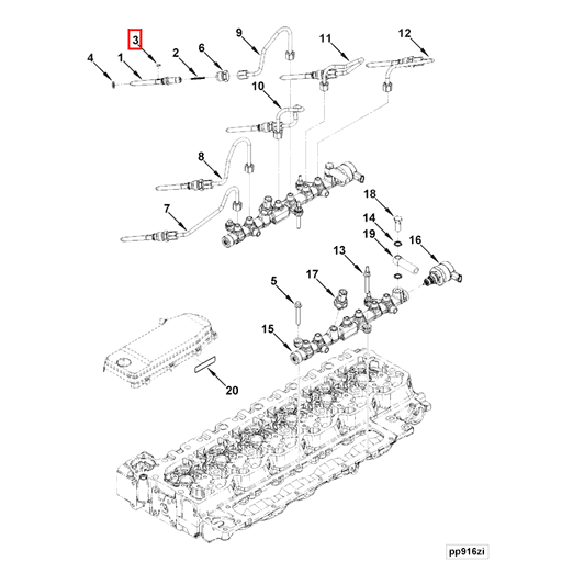 4928587 Cummins | No Rocking Key | Source One Parts Center