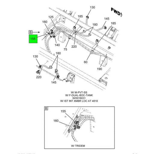 4019233C1 Navistar International | Voss Tee Fitting Support | Source ...