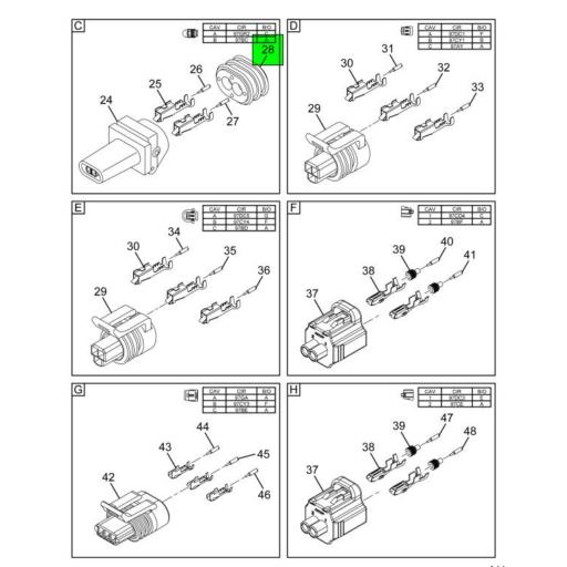2501452C1 Navistar International | Cable Terminal Seal | Source One ...