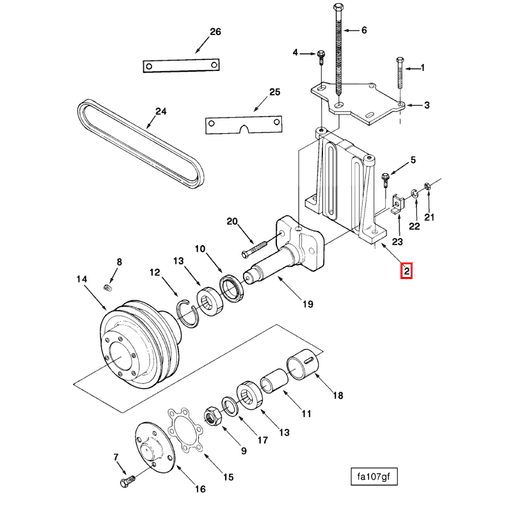 210235 Cummins | Fan Support | Source One Parts Center