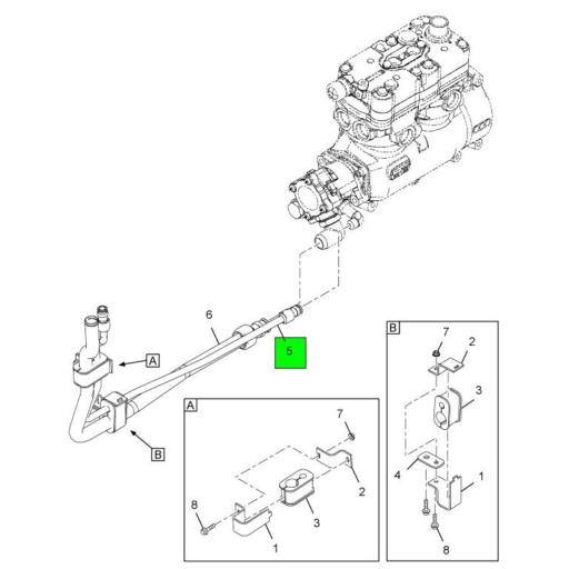 3625433C3 Navistar International | Power Steering Tube | Source One ...
