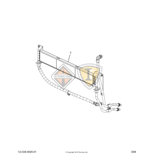 2594467C91 Navistar International | Radiator Module with Auxiliary ...