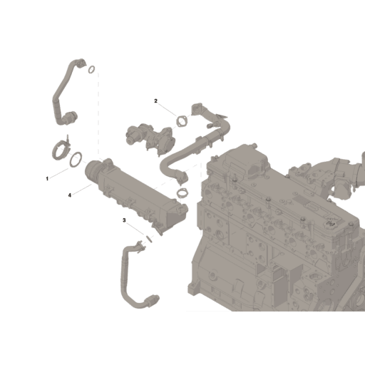 5566887 | Cummins® | Exhaust Recirculation Cooler Kit | Source One ...