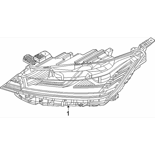 R2TZ13008S Ford | Headlight - Right Front | Source One Parts Center