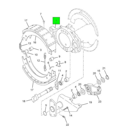 2603976C91 Navistar International | Spider Brake | Source One Parts Center