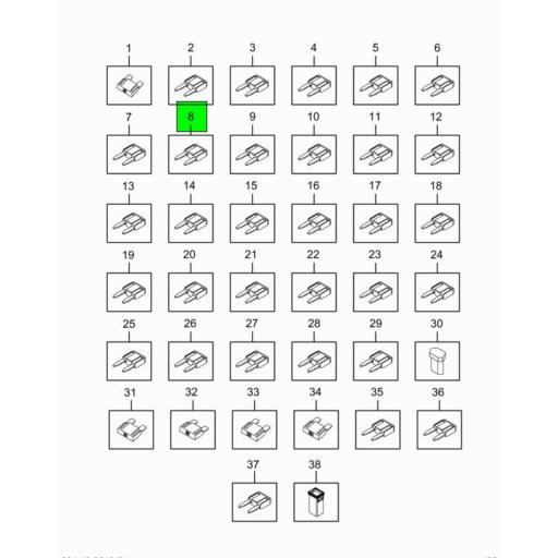 6040028C2 Navistar International | Fuse 15 Amp Gray MCASE Cartridge ...