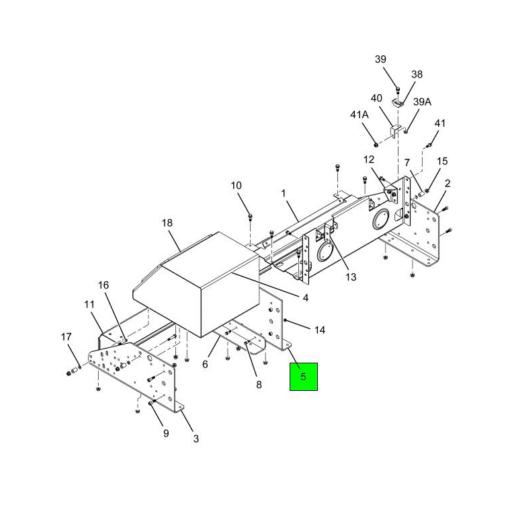 3936161C1 Navistar International | Battery Box Support | Source One ...