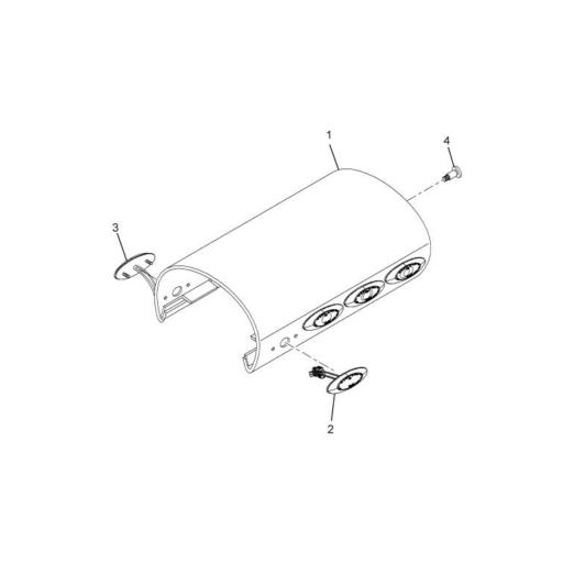2599553C91 Navistar International | Air Cleaner Cover Left | Source One ...