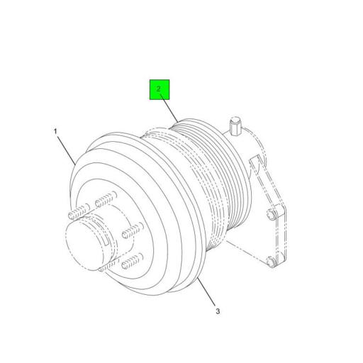 2509382C91 Navistar International | Hub Fan Drive Pulley | Source One ...