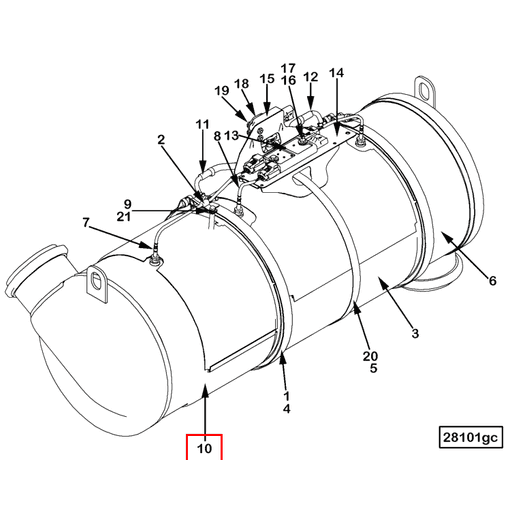 2880506 Cummins | Inlet Catalyst Module | Source One Parts Center