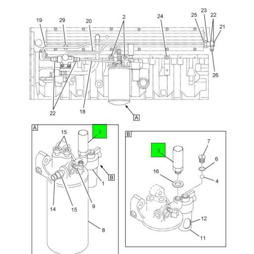1824946C1 Navistar International | Hand Primer Pump | Source One Parts ...