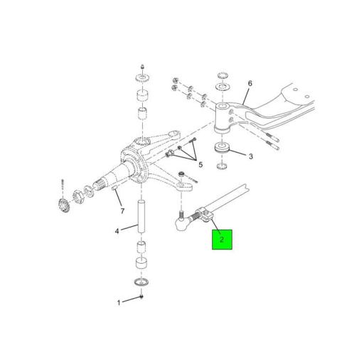 ETN0971092 Navistar International | Tie Rod Assembly with Ends | Source ...