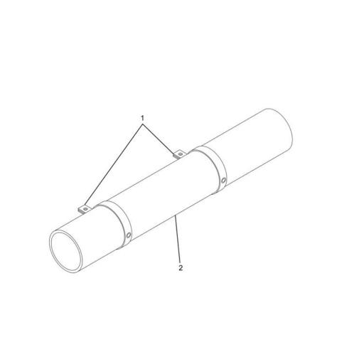 3539842C2 Navistar International | Exhaust Pipe | Source One Parts Center