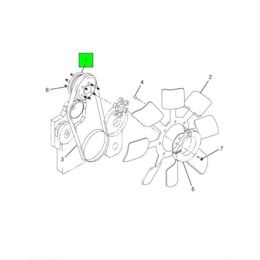 HOR994007 Navistar International | Fan Tensioner Pulley | Source One ...