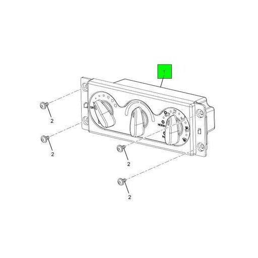 3545543C3 Navistar International | Climate Control Module | Source One ...