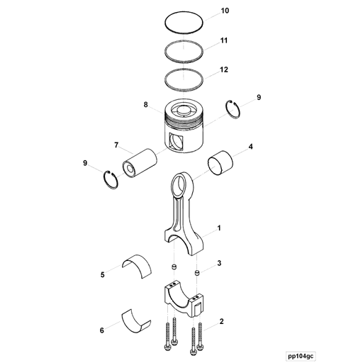 4089895 Cummins | Engine Piston Kit | Source One Parts Center
