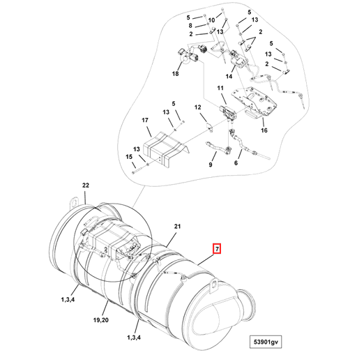 4353278 Cummins | Inlet Catalyst Module | Source One Parts Center