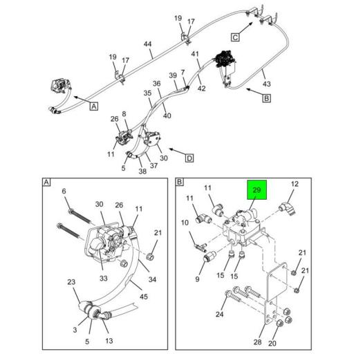 BXK070959 Navistar International | VALVE ATR6 TRACTION RELAY BENDIX 55 ...