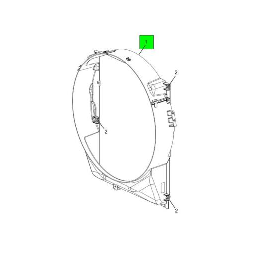 2522457C91 Navistar International | Fan Shroud | Source One Parts Center