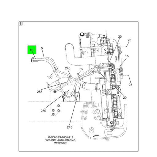 3838305C93 Navistar International | Air Conditioning Evaporator to ...