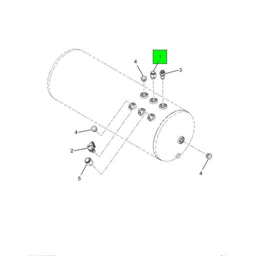 6131516C1 Navistar International | Connector M22 Male 5/8 in PTC ...