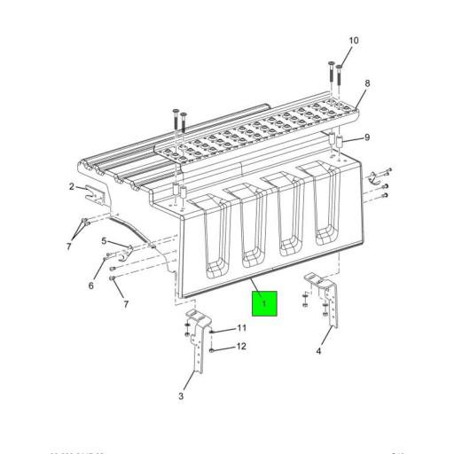 3999393C4 Navistar International | Battery Box Cover Plastic 30 ...