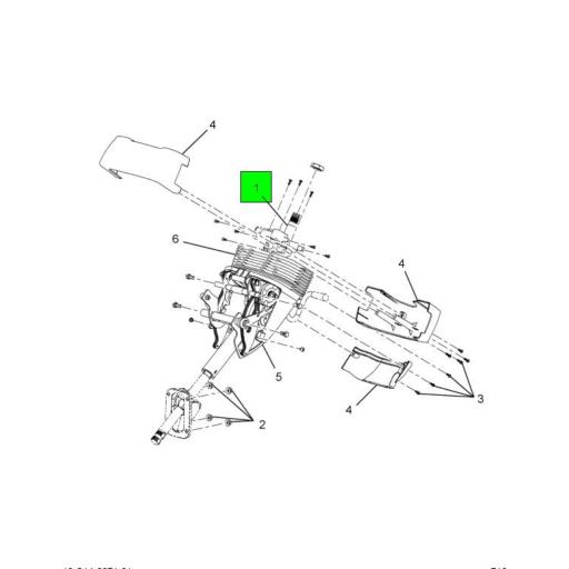 2519892C91 Navistar International | Steering Column Service Tilt ...