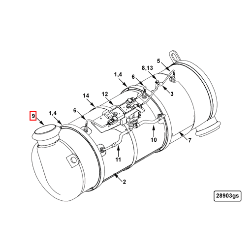 2880535CUM Kenworth | Outlet Module | Source One Parts Center